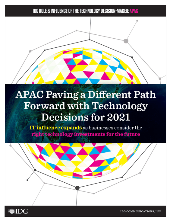2020 IDG Role & Influence - APAC Specific White Paper
