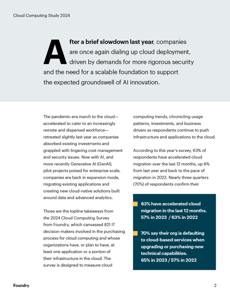 Cloud Computing Executive Summary