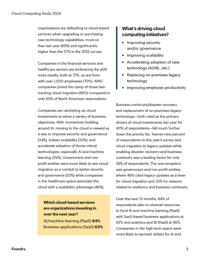 Cloud Computing Executive Summary