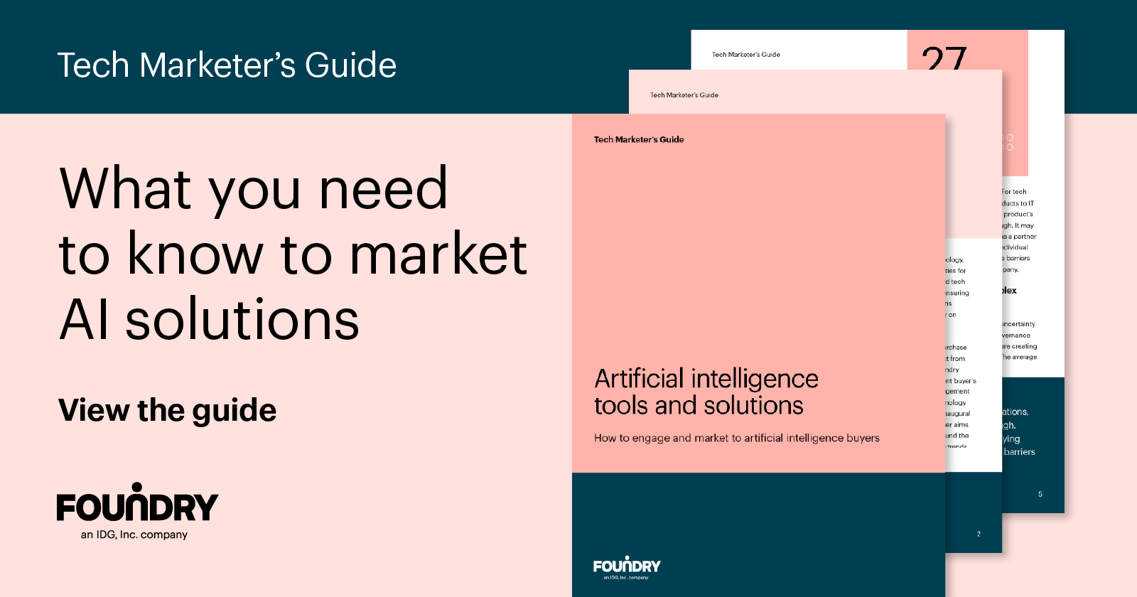 Tech Marketer's Guide - AI Tools and Solutions