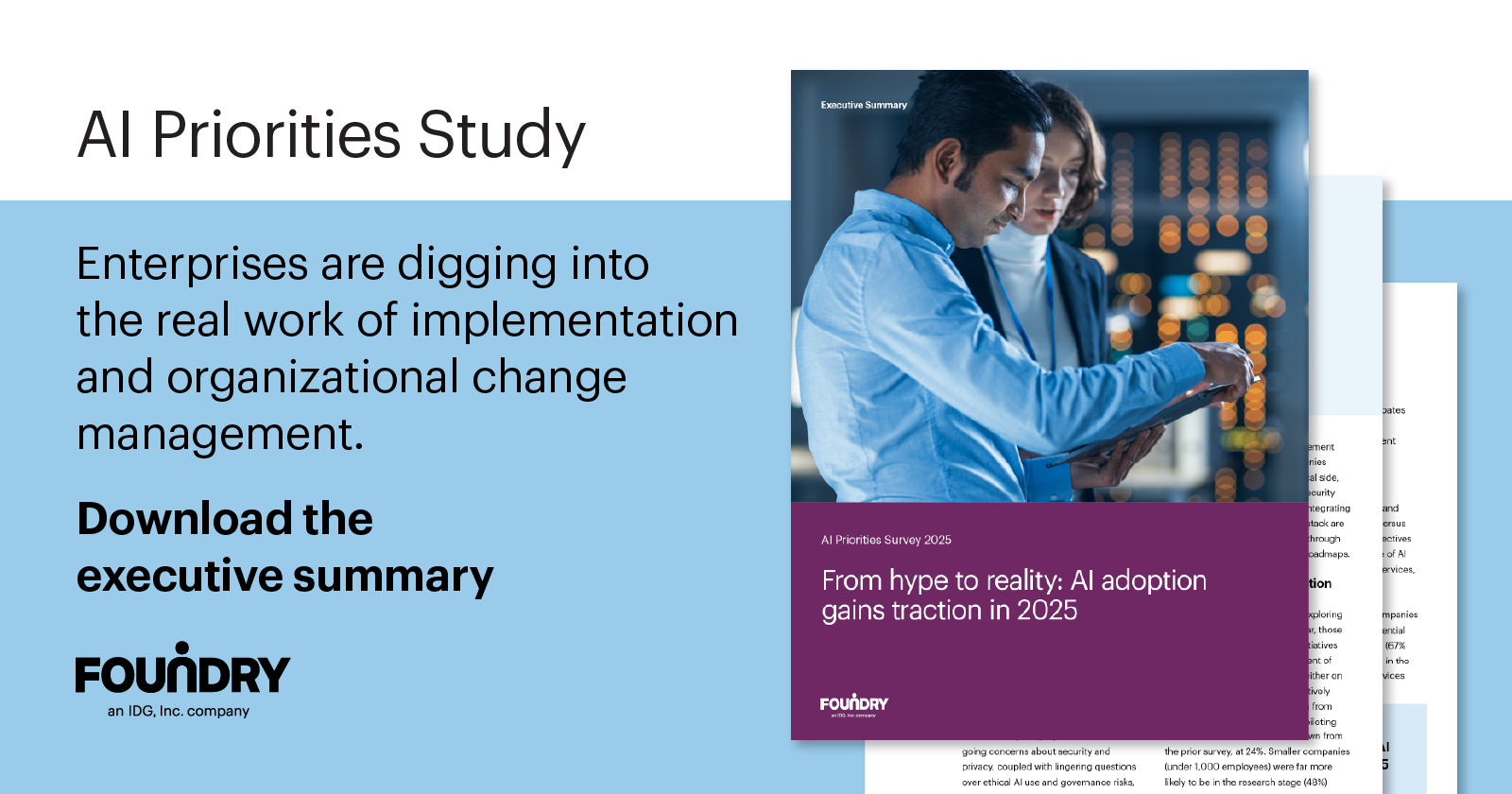 AI Priorities Executive Summary